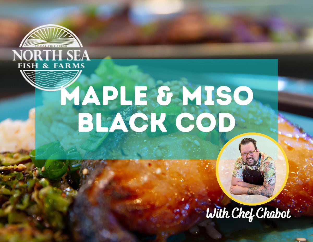 Maple & Miso Black Cod - Recipe with Chef Cabot – North Sea Fish & Farms