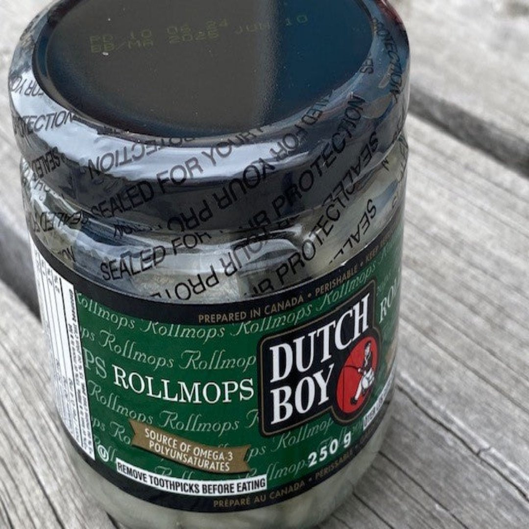 Dutch Boy Pickled Herring Rollmops, 250g – North Sea Fish & Farms