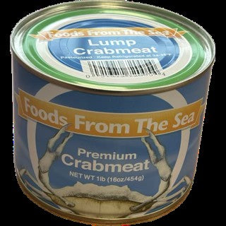 Premium Crab Meat Lump (454g) – North Sea Fish & Farms