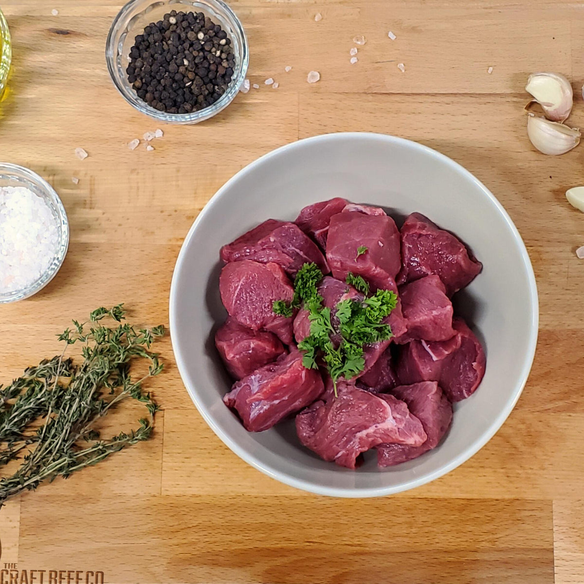 Alberta Stewing Beef, 454g – North Sea Fish & Farms