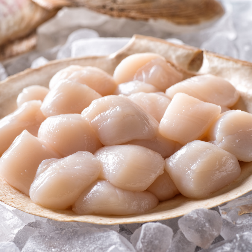 Scallops (Medium 40 to 60) 1 lb – North Sea Fish & Farms